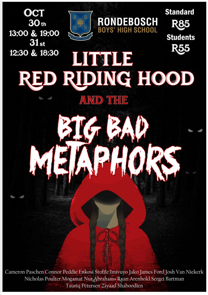 Rondebosch Boys High stages Little Red Riding Hood and the Big Bad ...